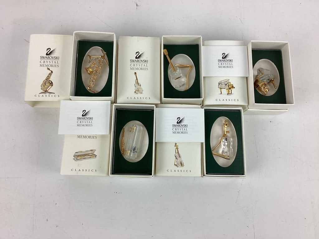 Swarovski Crystal Memories Classics Collection, Miniature Crystal ...