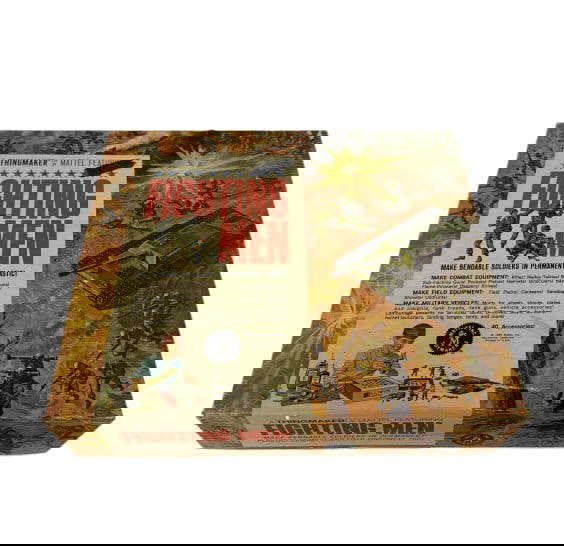 1965 Mattel Fighting Men Thingmaker Toy Set Auction