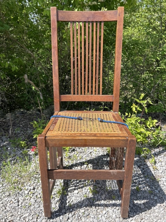 Gustav Stickley Spindle Side Chair #378 Auction