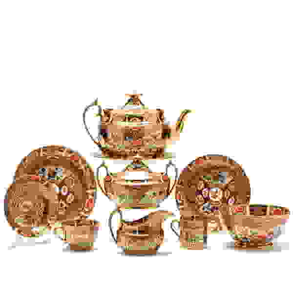 Antique Spode Dinnerware Grouping "imari Japan" Pattern