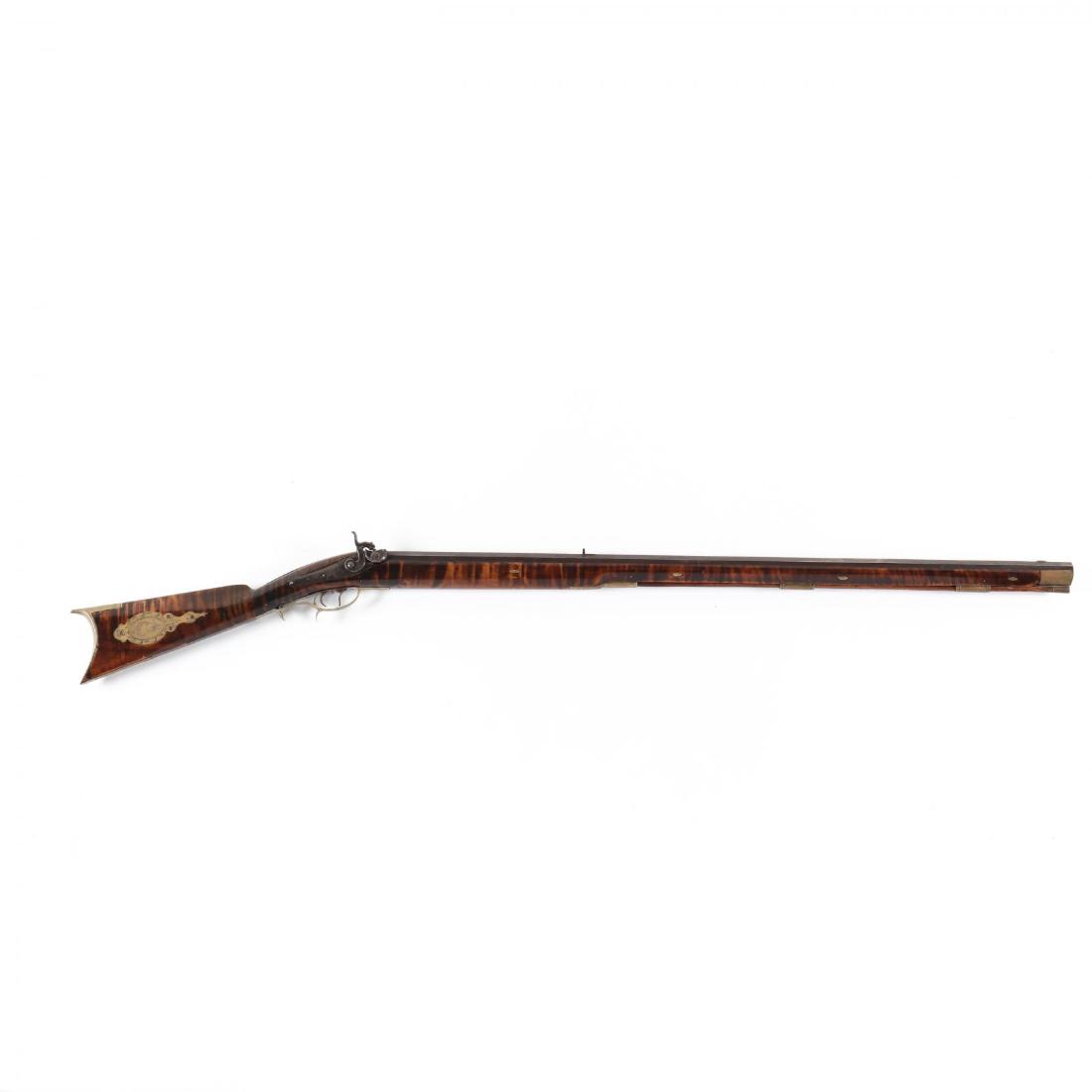 Signed Fleeger Pennsylvania Percussion Long Rifle