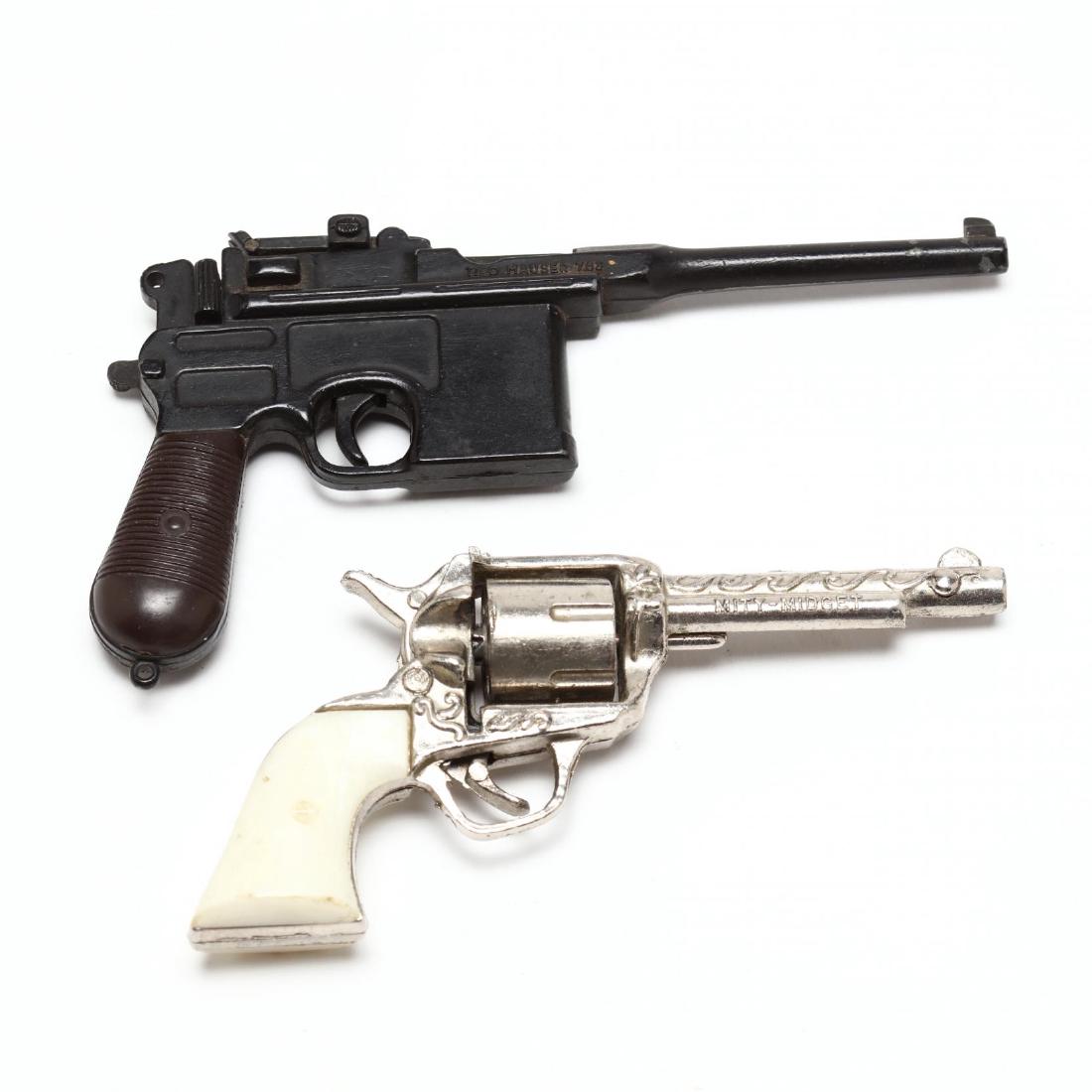 Two Vintage Miniature Cap Guns