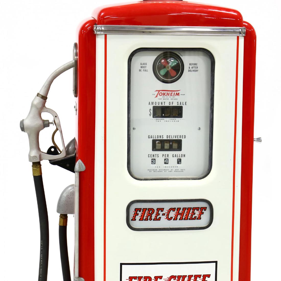 Restored Tokheim Model 39 Tall Gas Pump