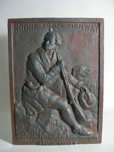 Vintage Daniel Boone Trail Highway Marker,