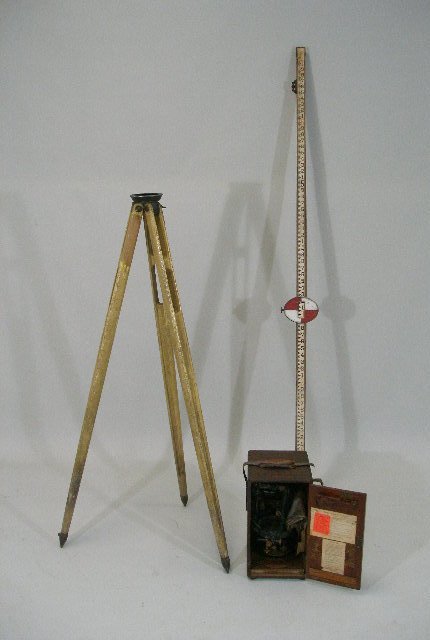 535: Buff & Buff Transit w/ Rods and Tripod, - Mar 17, 2007 | Leland ...