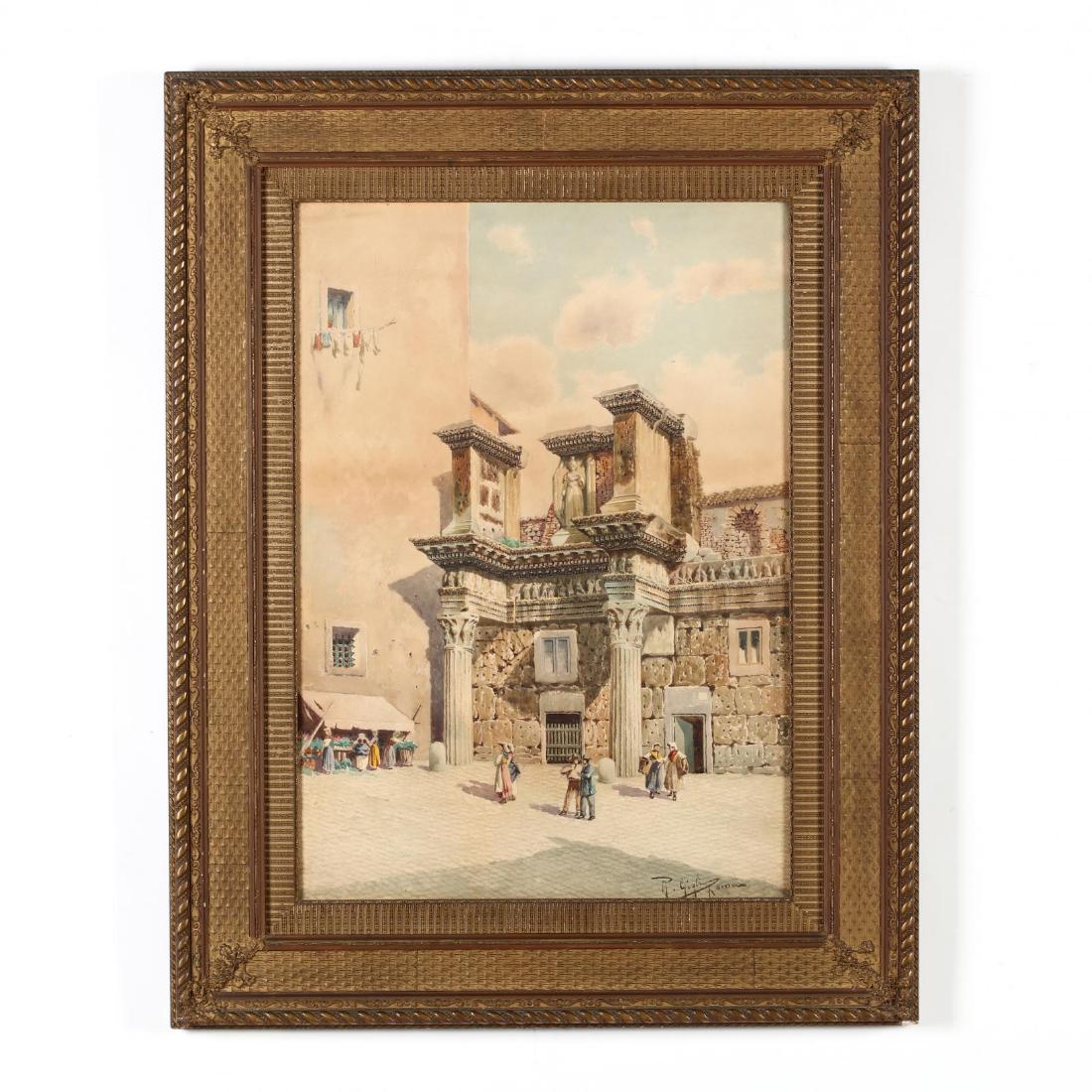 Roberto Gigli (Italian, 1846-1922), Roman Ruins