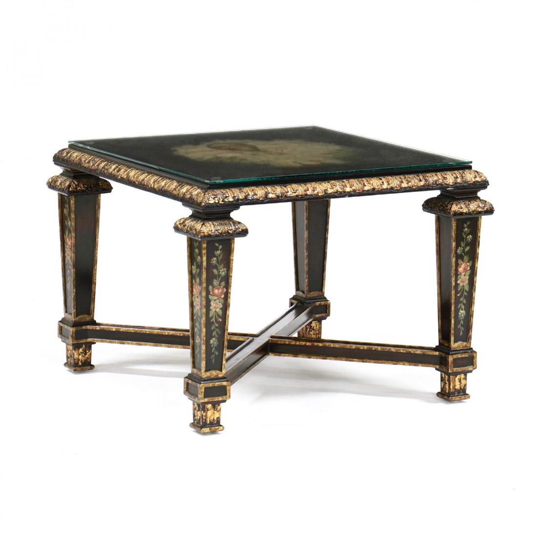 Habersham, Paint Decorated Low Table