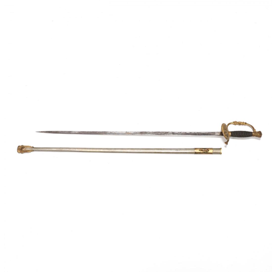 U.s. Model 1860 Staff And Field Officer Sword