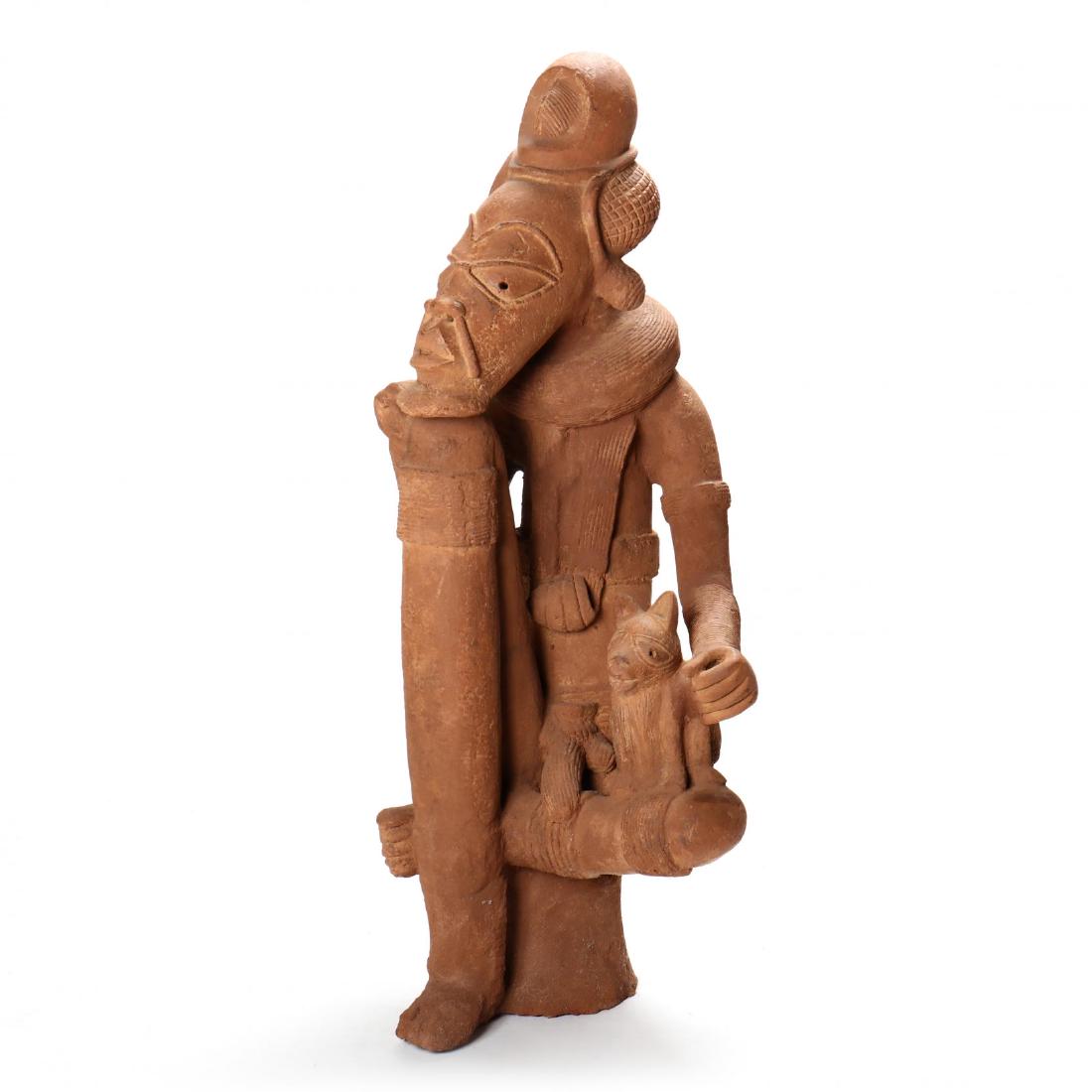 Large Terracotta Nok Figure