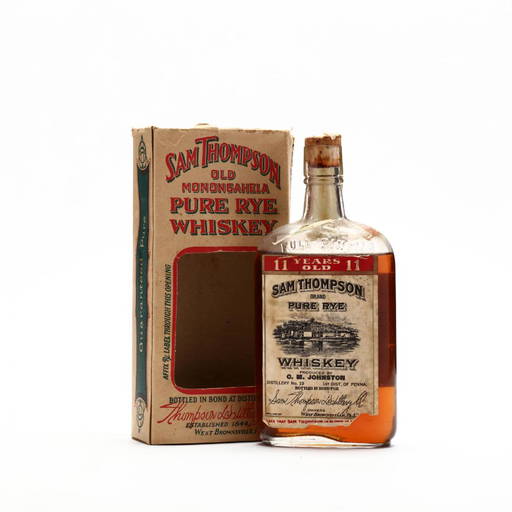 Sam Thompson Pure Rye Whiskey - Feb 28, 2019 | Leland Little Auctions in NC