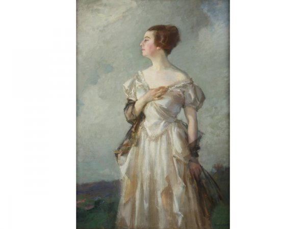 1192: Louis Betts (NY/IL, 1873-1961), "My Wife,"