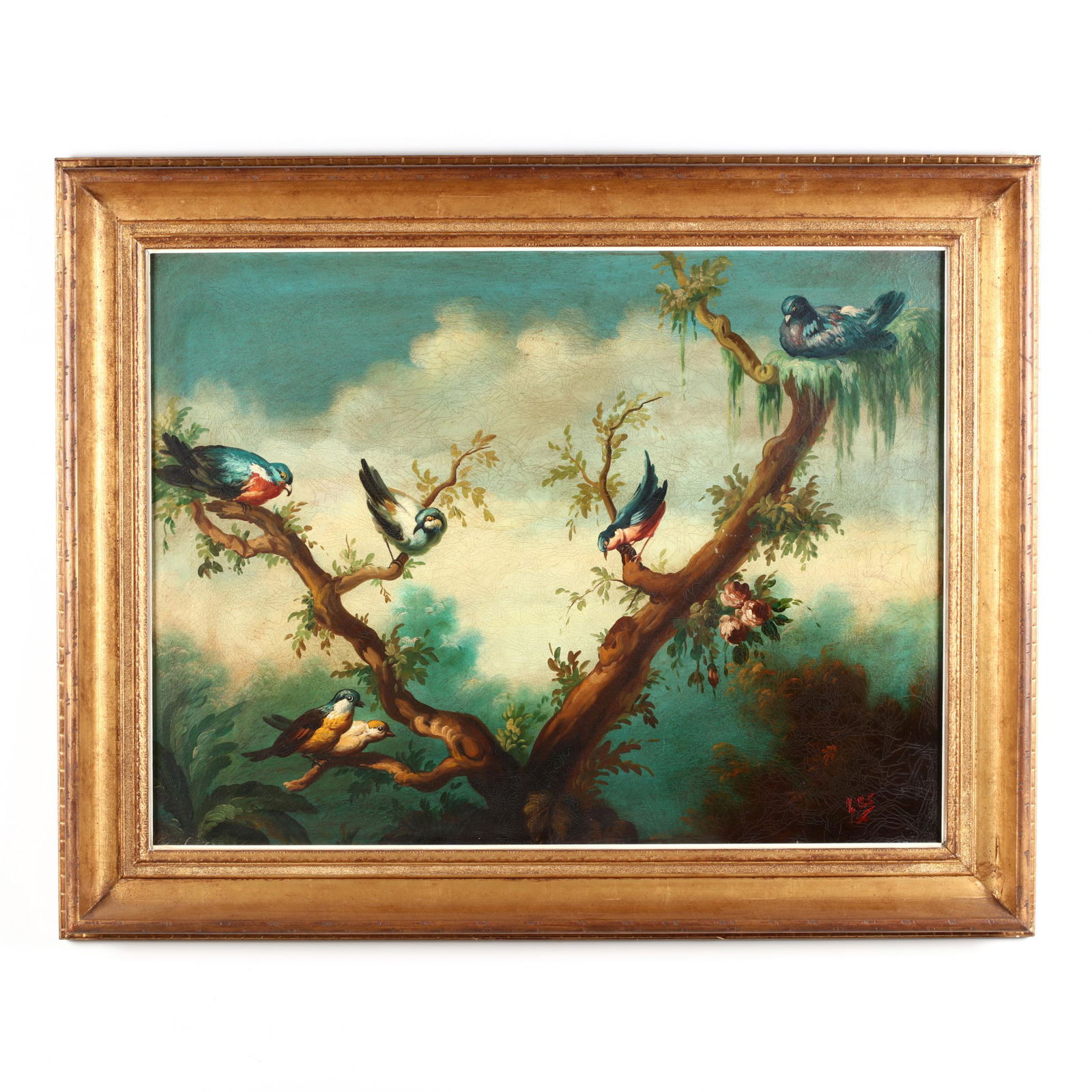 Ira Monte (Spanish, b. 1918), Birds in Paradise - Jan 04, 2020 | Leland ...