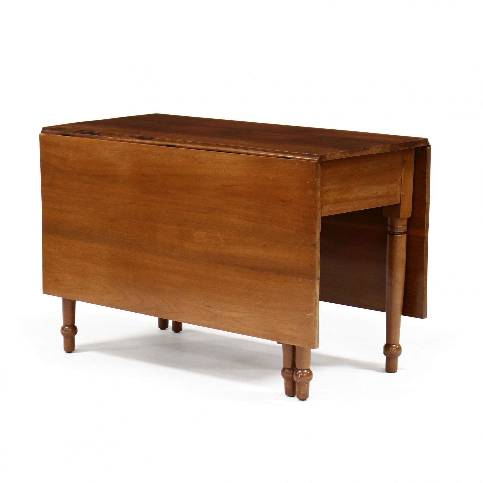 Southern Sheraton Walnut Drop Leaf Dining Table - May 25, 2020 | Leland ...