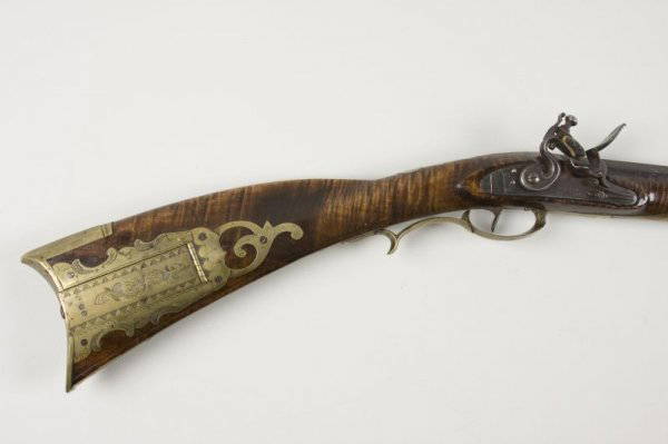 Adam Angstadt Longrifle, - Dec 07, 2008 | Leland Little Auctions in NC