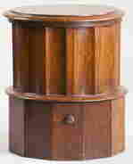 19TH CENTURY GEORGIAN MAHOGANY CHAMBER COMMODE - Oct 25, 2020 | Ahlers ...