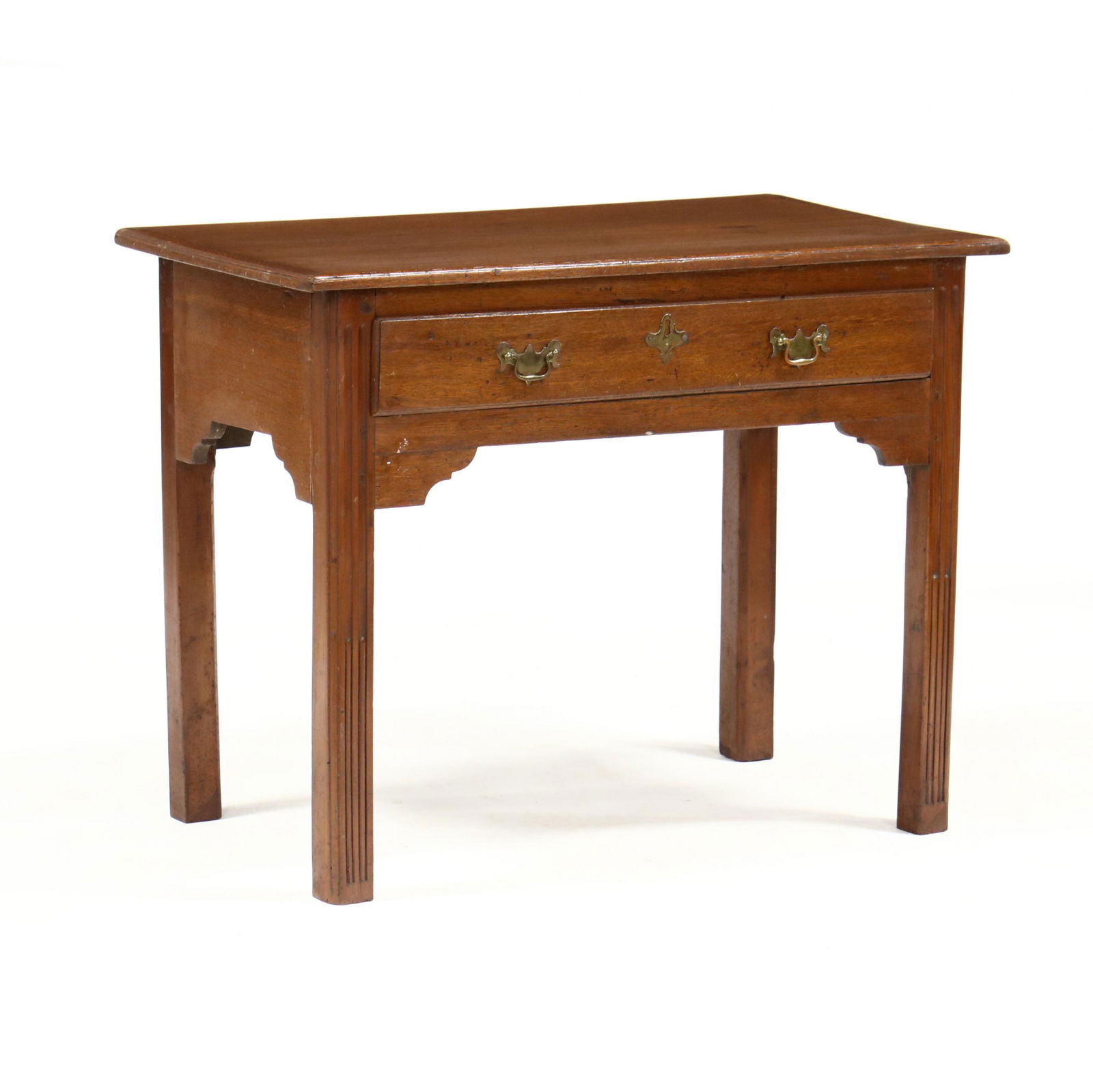 George Iii Oak One Drawer Dressing Table