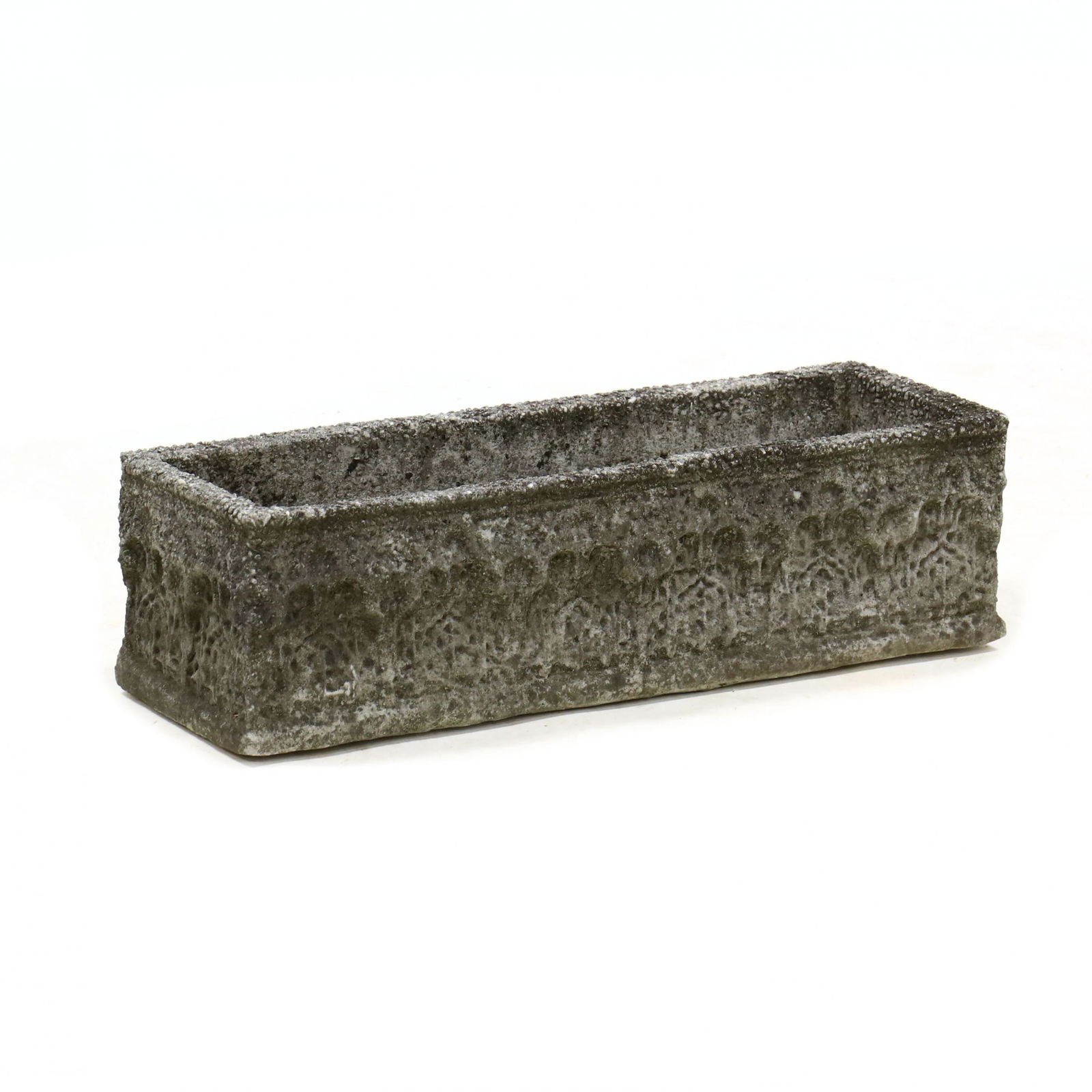 For Auction: Vintage Cast Stone Trough Planter (#1502) on May 31, 2021 ...
