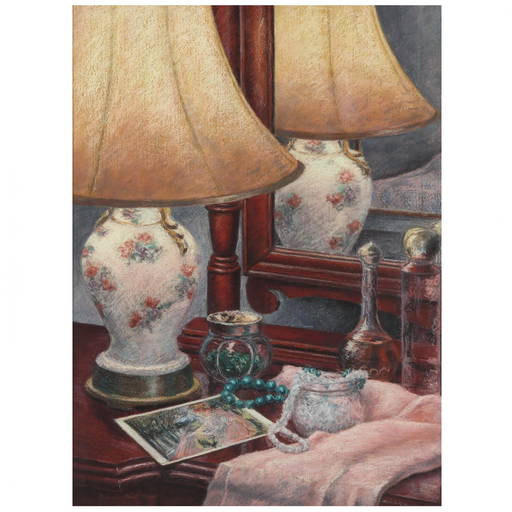 Patricia Bevan (american), Still Life With Vanity