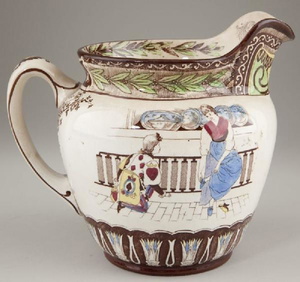 Buffalo Pottery "cinderella" Pitcher, Circa 1907