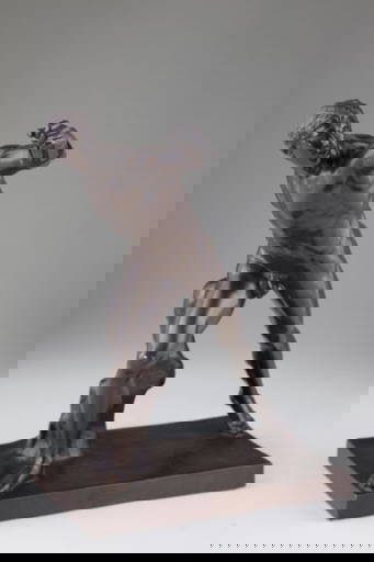 Barbedienne Foundry Bronze Borghese Gladiator