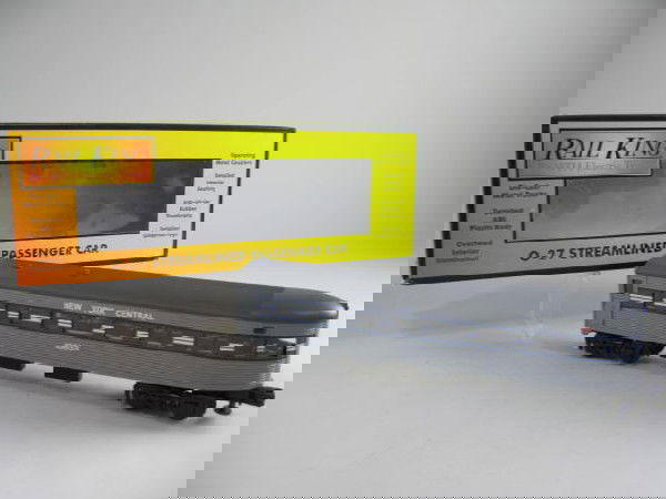 272: MTH Rail King O-27 NYC Streamlined Observation Car