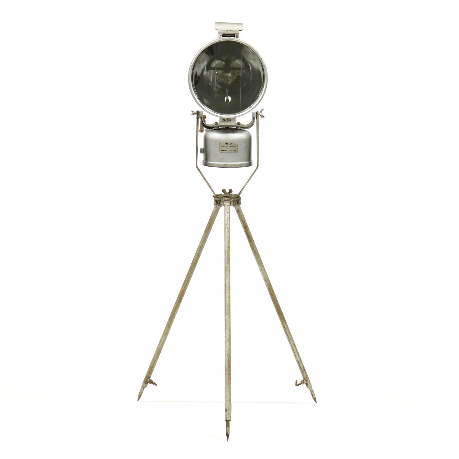 WW II Era Tilley Floodlight Projector and Tripod - Jan 06, 2022 ...