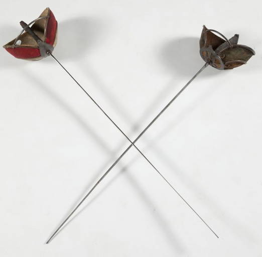 Two Antique German Schlager Dueling Swords