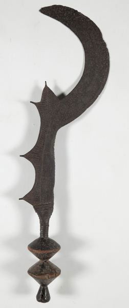 574: Vintage African Ngala Executioner's Sword