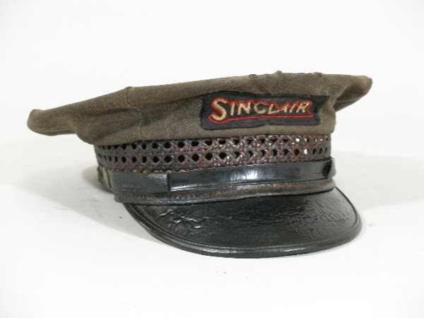 13: Vintage Gas Station Attendant Hat, Sinclair,