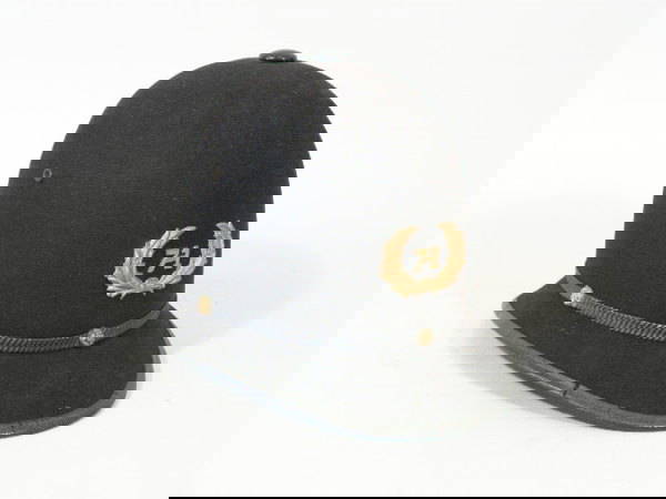 Vintage Police Keystone Hat, C. 1890s,