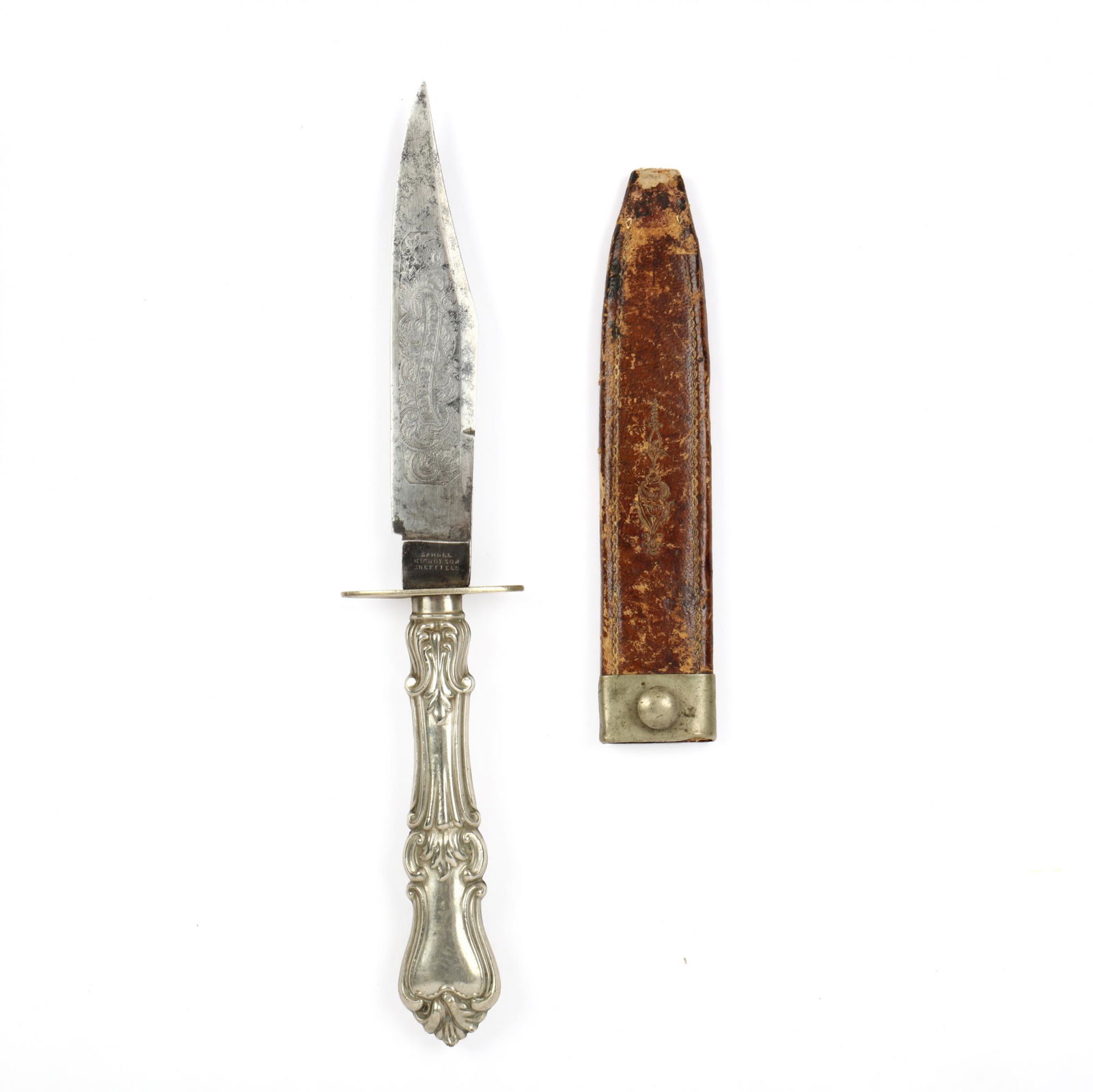 Samuel Nicholson, Sheffield Clip Point Bowie Knife