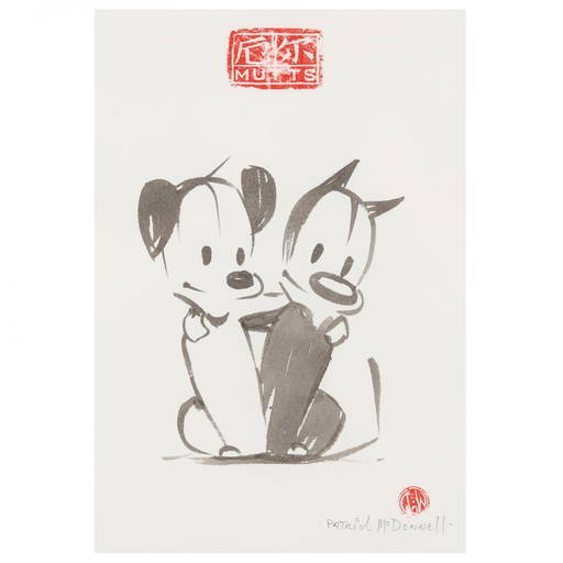 Patrick Mcdonnell (american), Mutts Illustration
