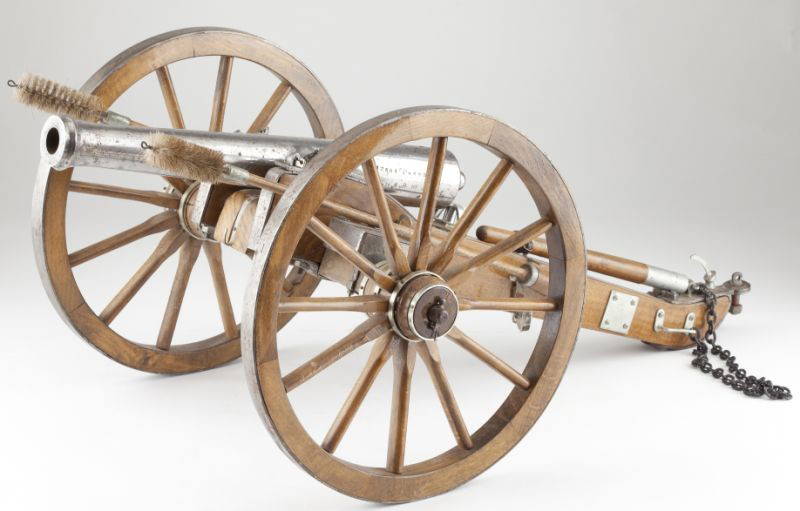 1/4 Scale Black Powder Civil War 12 Pounder Cannon