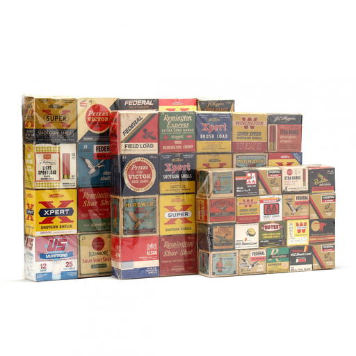 Vintage Shotgun Shell Box Collection - Oct 20, 2022 | Leland Little in NC