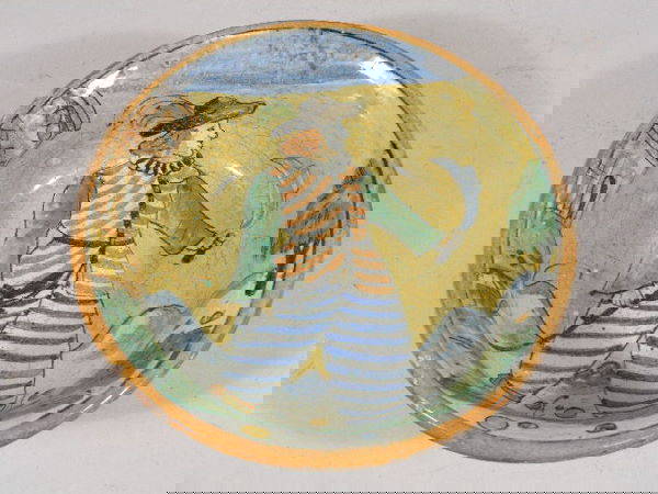 Montelupo Majolica Bowl, 17th C.,