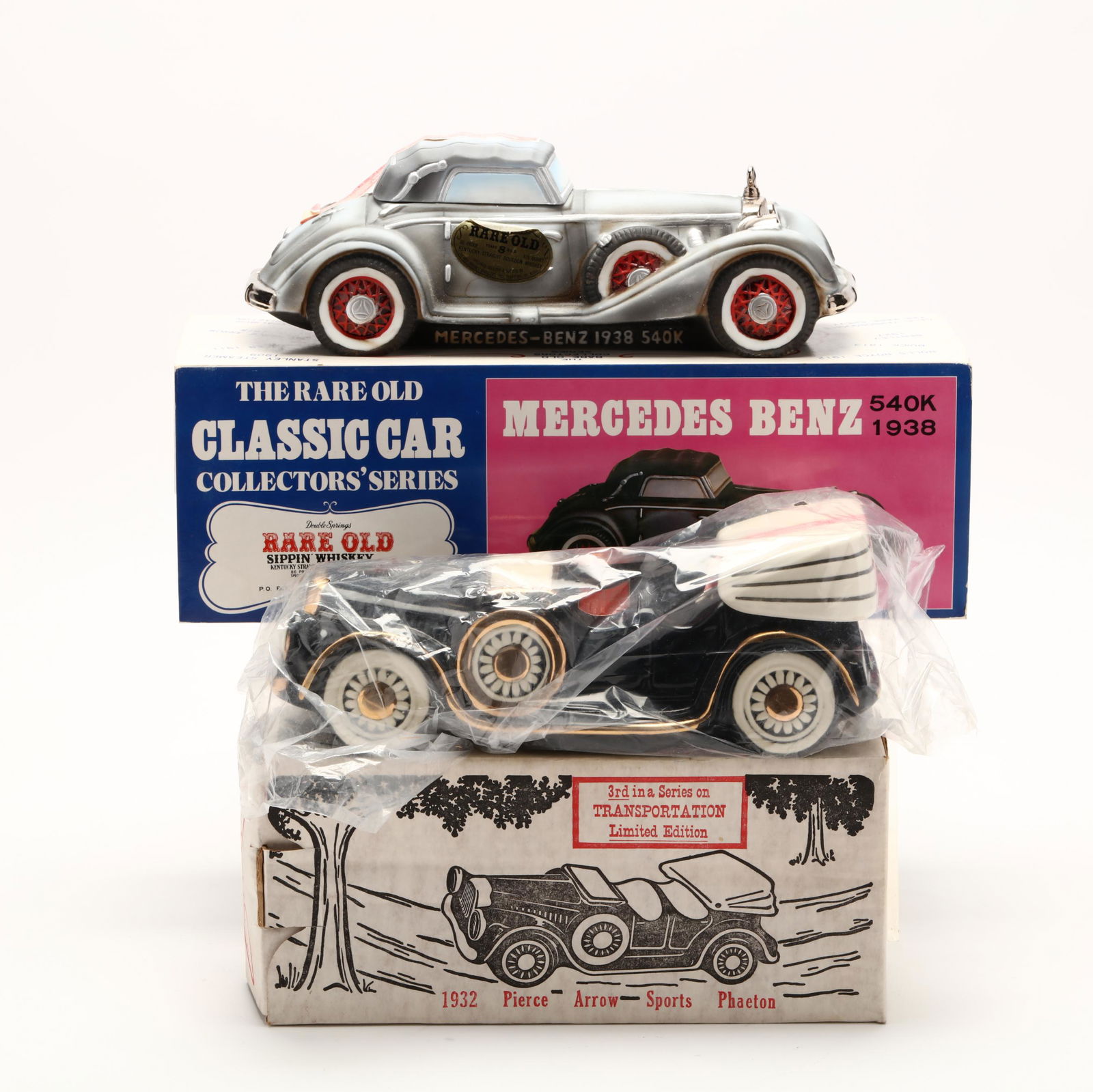 Kentucky Bourbon Whiskey in Rare Car Decanters - Mar 10, 2023 | Leland ...