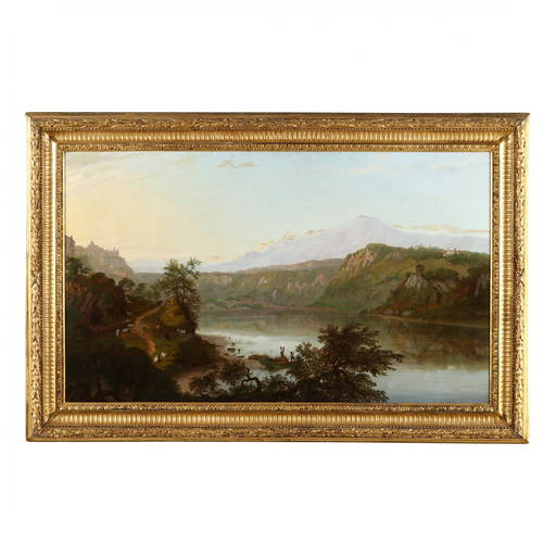 Joseph C. Ropes (american, 1812 1885), Lake Albano