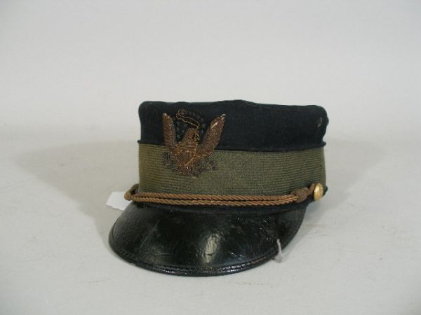 1004: US Army Pillbox Style Hat, c. 1880's,