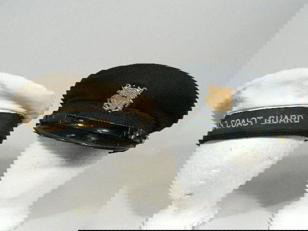 Two Us Coast Guard Hats, 1950's,