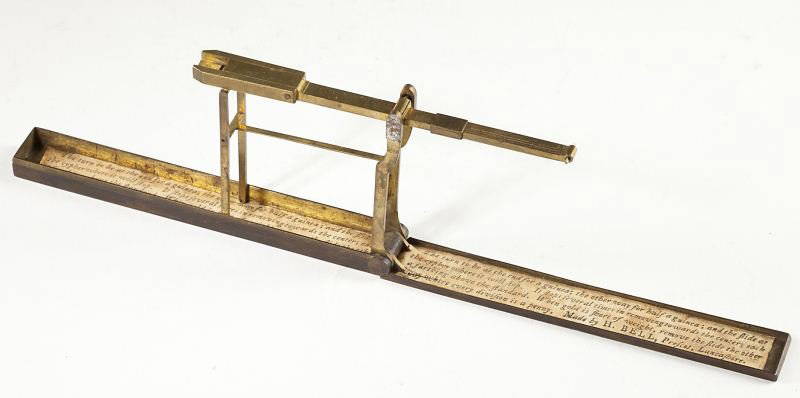 English Gold Coin Scale, 18th Century