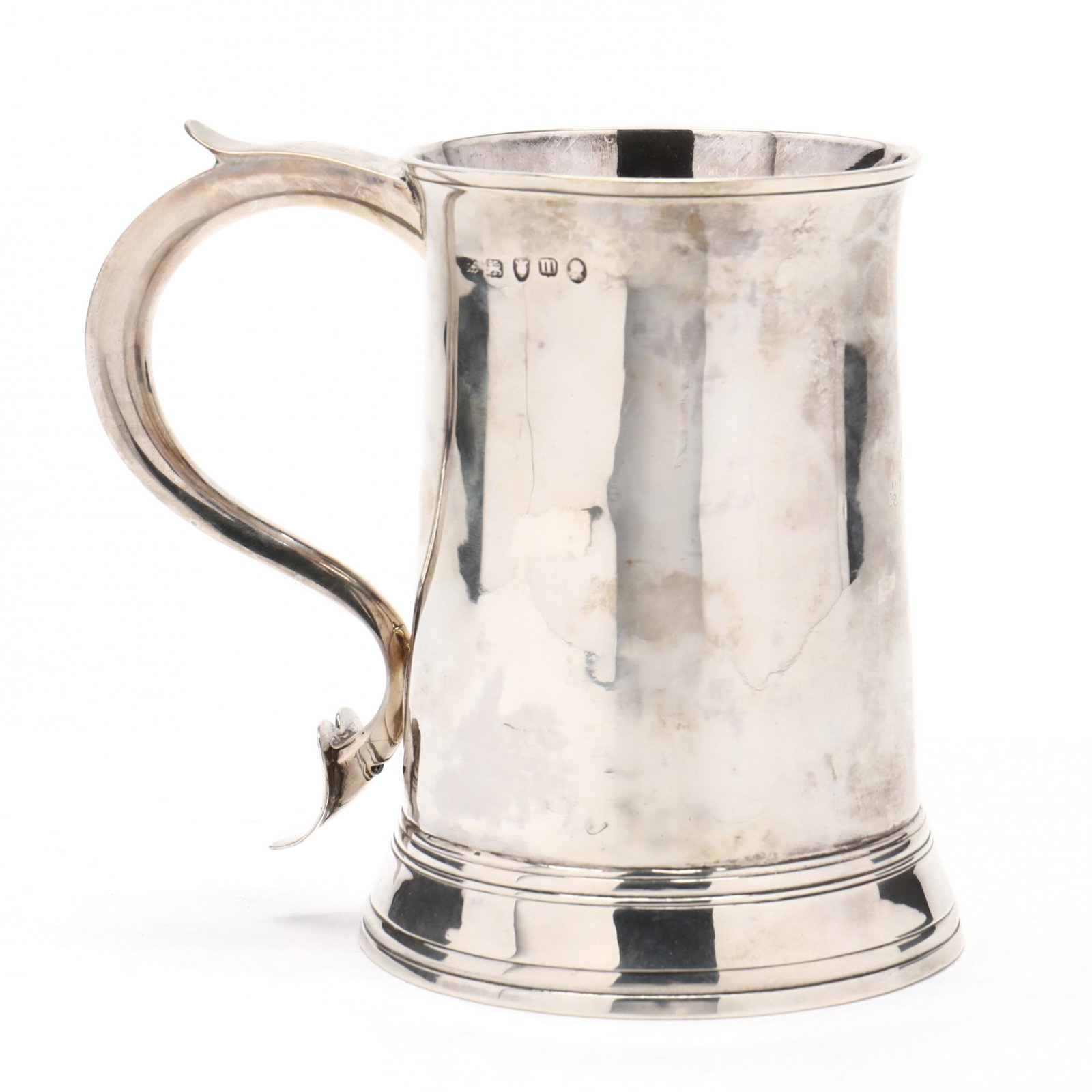 George Iii Silver Tankard, Mark Of Hester Bateman
