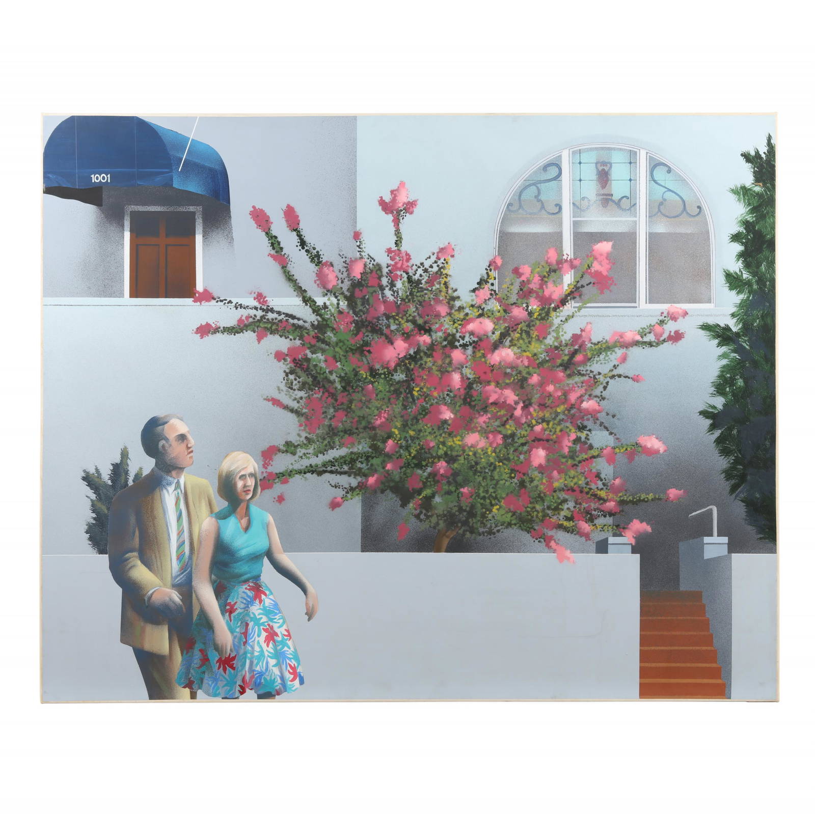 Maud Gatewood (nc, 1934-2004), Crossing The Street Auction