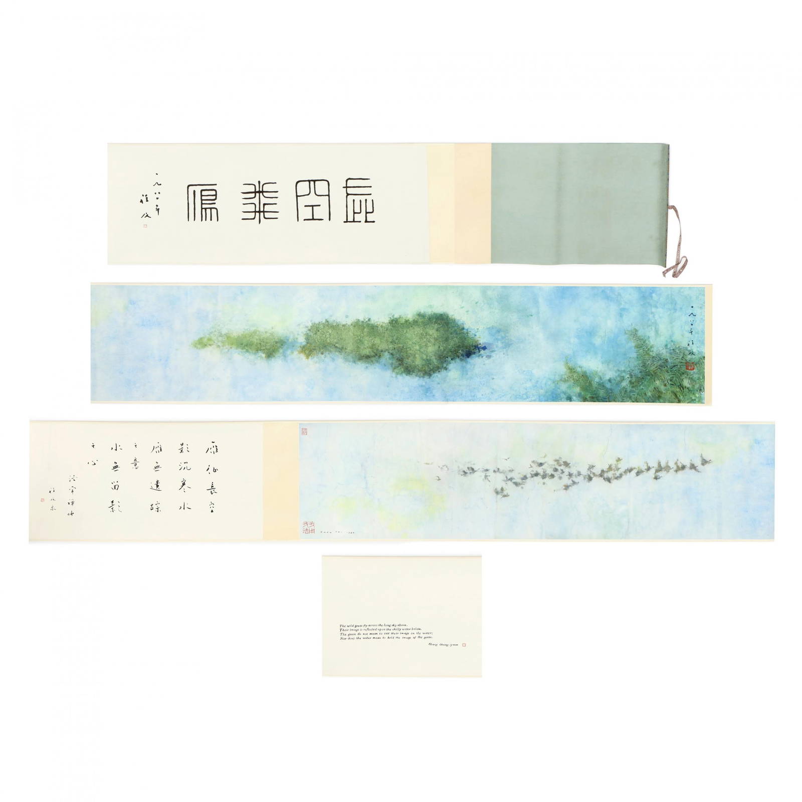 Chen Chi (american/chinese, 1912-2005), Flying Geese Auction