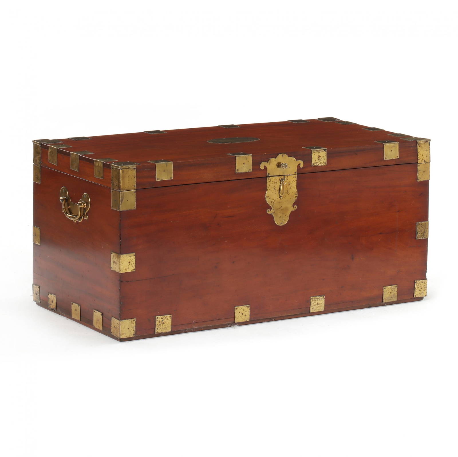 English Mahogany Campaign Chest Posthumously Naming General William ...