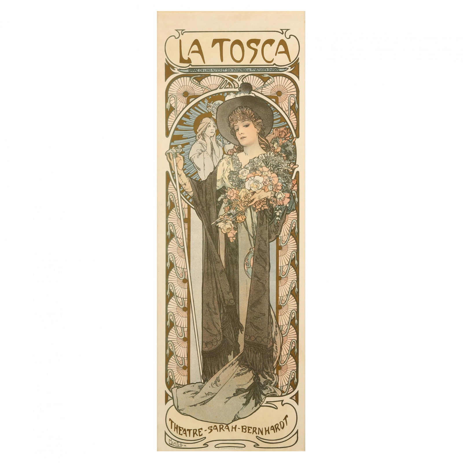Alphonse Mucha (czech, 1860-1939), La Tosca Auction