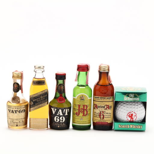 Miniature Scotch & Whiskey Collection