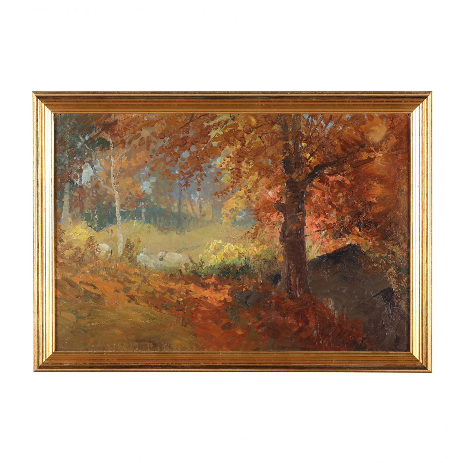 Francis Edgar Gates (american, 1863 - 1952), Autumn Landscape Auction