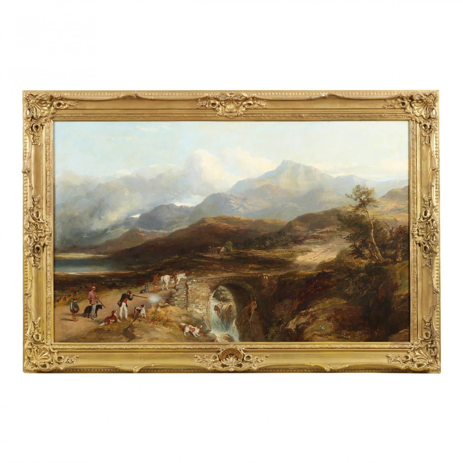 John Frederick Tennant (british, 1796-1872), Sporting In The Highlands ...