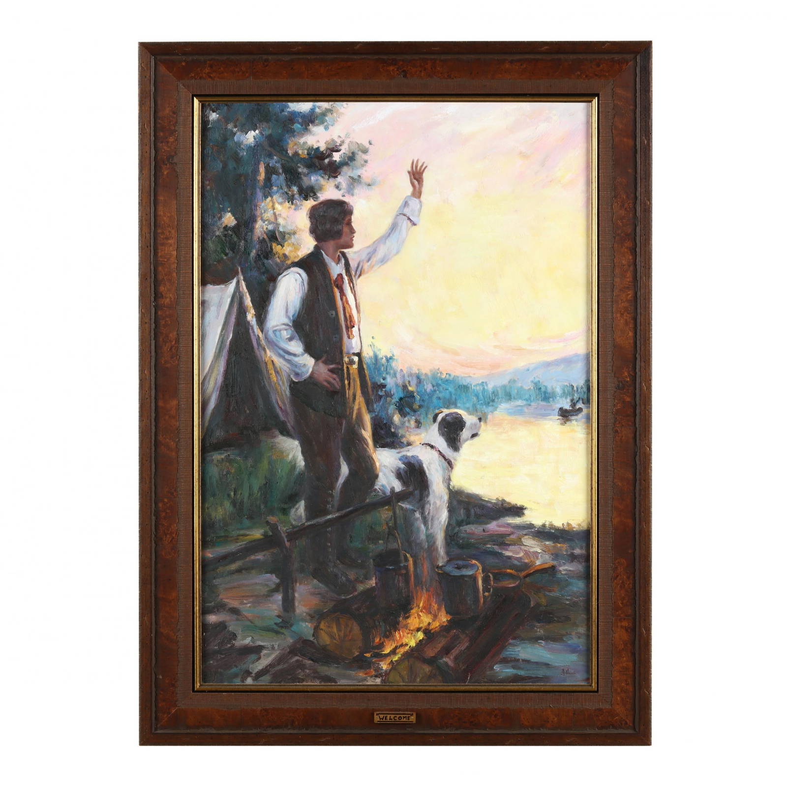 Andrew Weisman (american, 20th Century), Welcome Auction