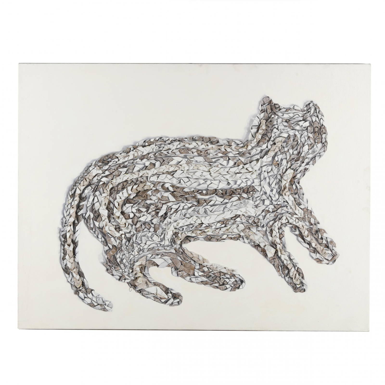 Kristin Calabrese (american), Braidey Cat Auction